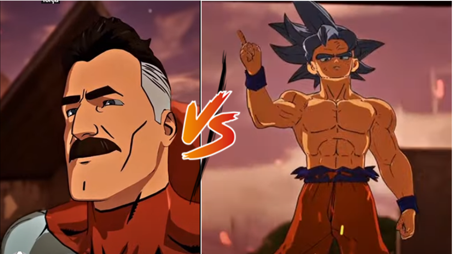 Omni-Man vs Goku - Hero Factory Brazil