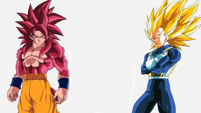 Dragon Ball Daima: SSJ 4 e Vegeta SSJ 3 - Hero Factory Brazil