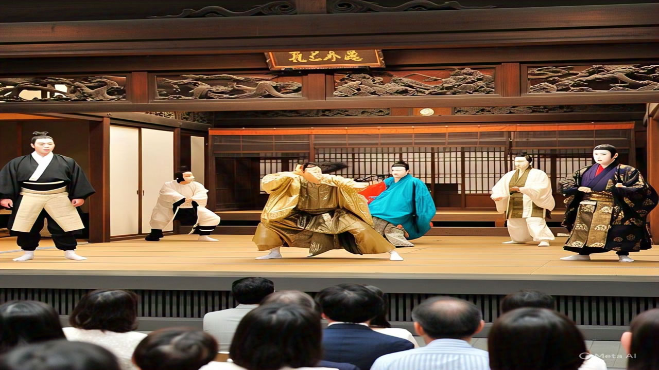 Cultura japonesa Teatro Noh e Kyôgen - Hero Factory Brazil