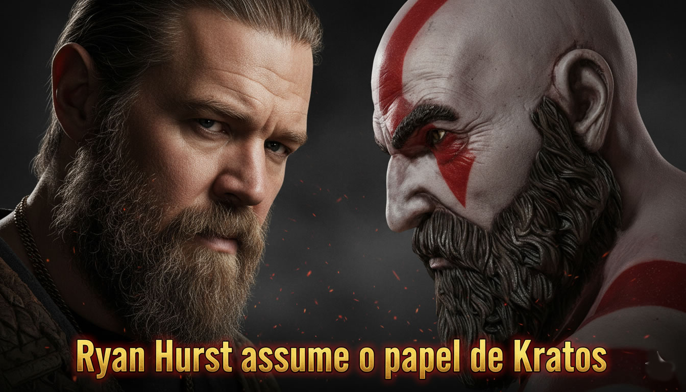 Ryan Hurst assume o papel de Kratos - Hero Factory Brazil