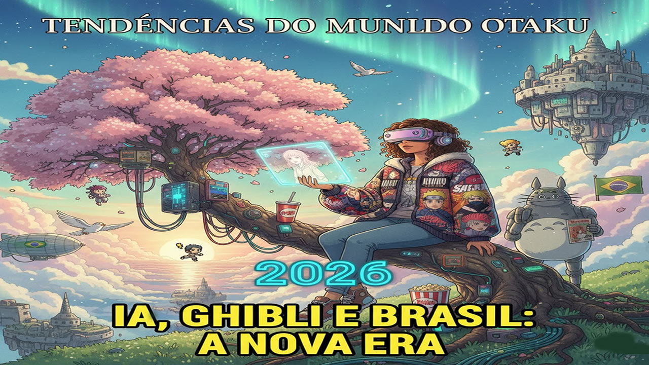 Tendências do Mundo Otaku 2026 - Hero Factory Brazil